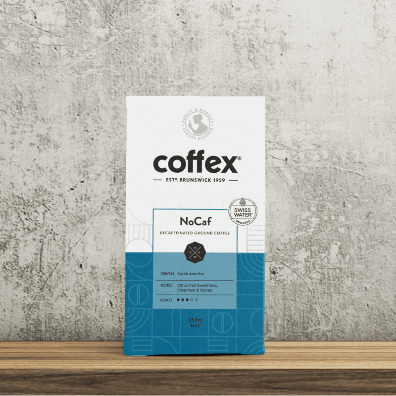 Coffex NoCaf 250g Ground | Coffex New Zealand