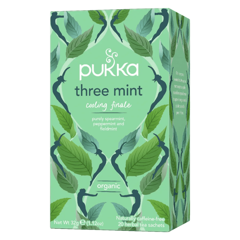 Pukka Three Mint Tea (4x20 Tea Bags)